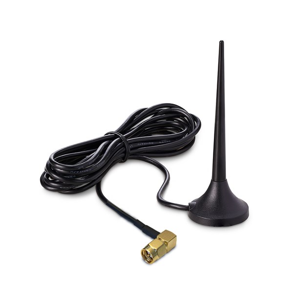 Magnetfotsantenn 2,5 m kabel (SMA ansl., vinklad) | Elvaco